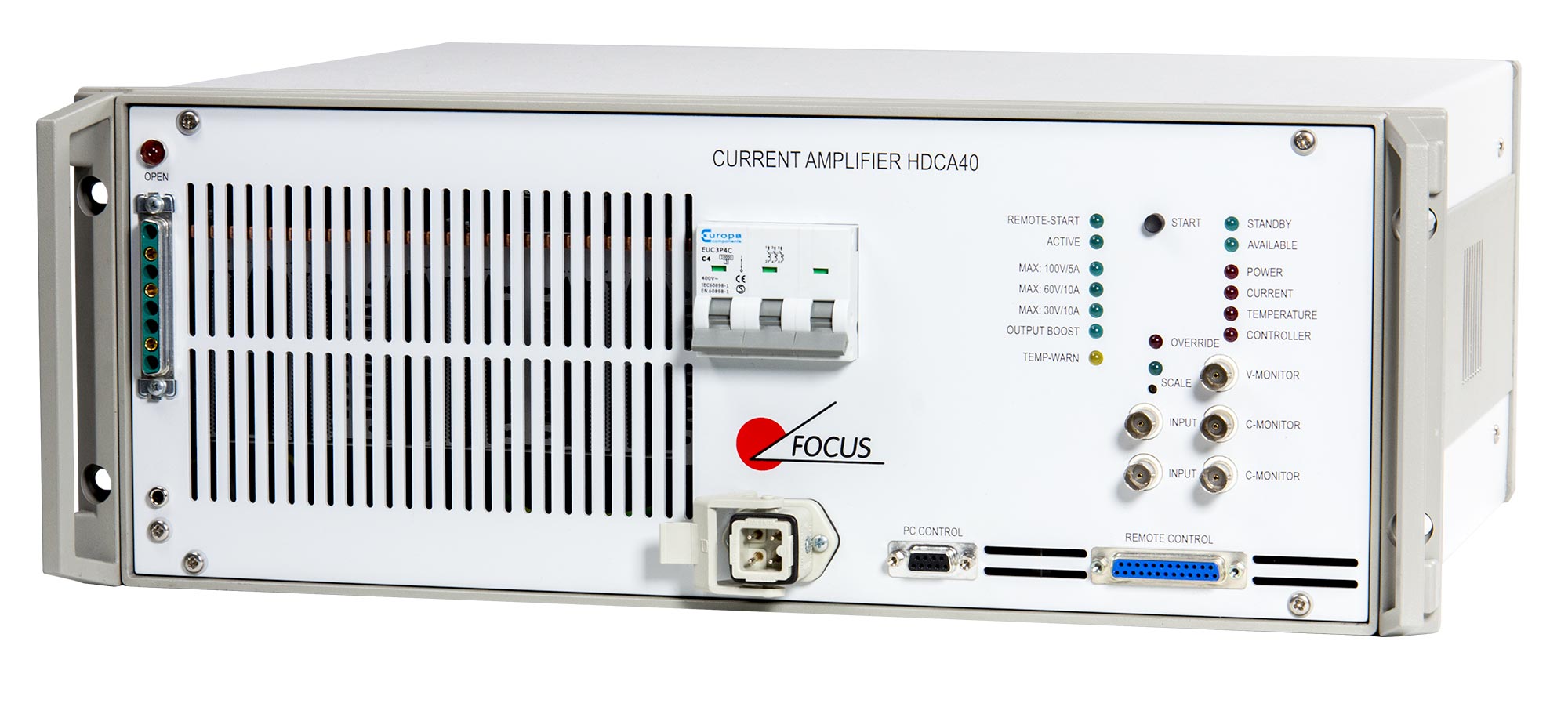 HD Current Amplifier | FOCUS - Instruments for Electron Spectroscopy ...